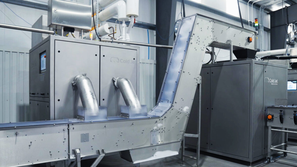 R Series - Dry Ice Slices - Dry Ice Pellet Reformers - Cold Jet