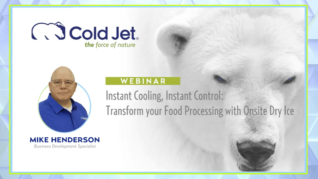 Transform Your Food Processing with On-Site Dry Ice - Cold Jet